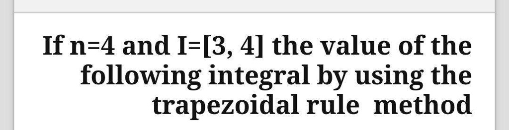 SOLVED: Find the value of the following integral by using the ...