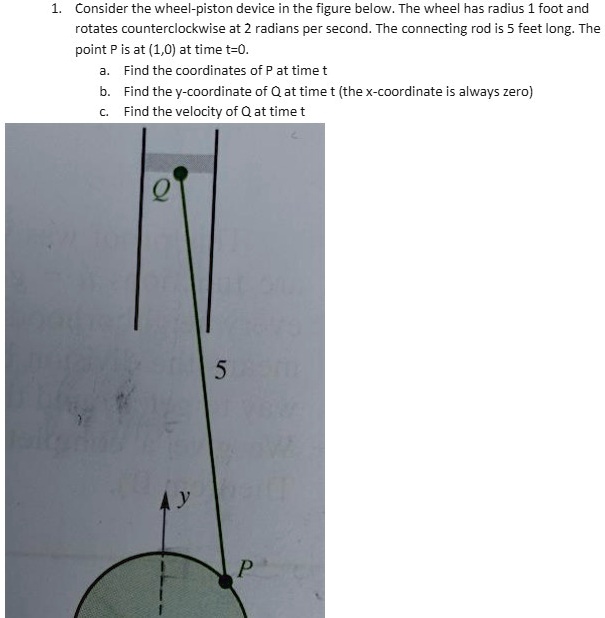 SOLVED: 'the answer Consider the wheel-piston device in the figure ...