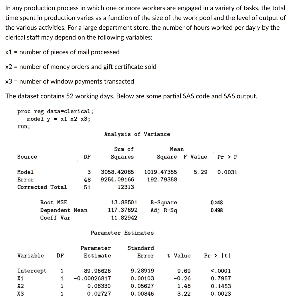 SOLVED: In any production process in which one or more workers are ...