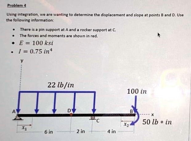 SOLVED: Determine the coefficient of integration for section AC (C1 ...
