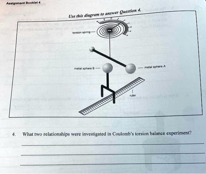 [GET ANSWER] assignment booklet 4 answer question use this diagram ...