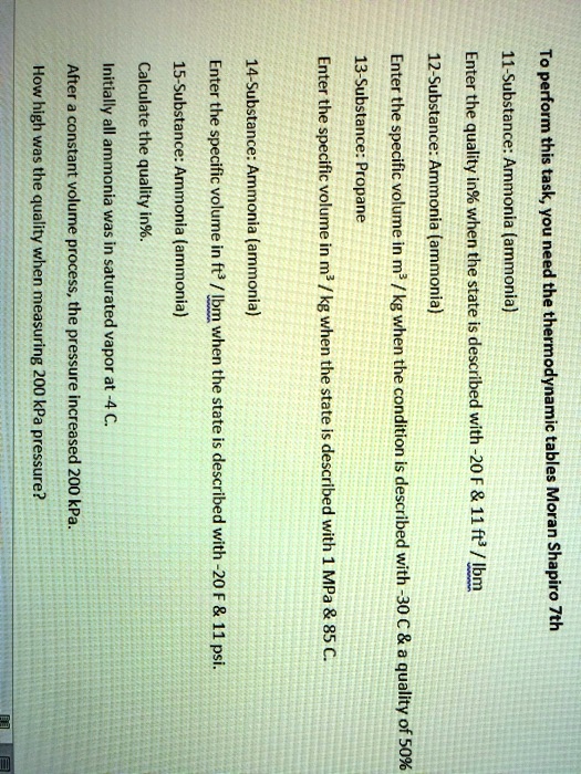 SOLVED: How high was the quality when measuring 200 kPa pressure? After ...
