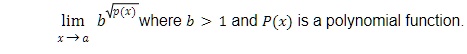 SOLVED: Use continuity to evaluate the limit in terms of 𝑎 𝑎𝑛𝑑 𝑏. Explain your steps using words ...
