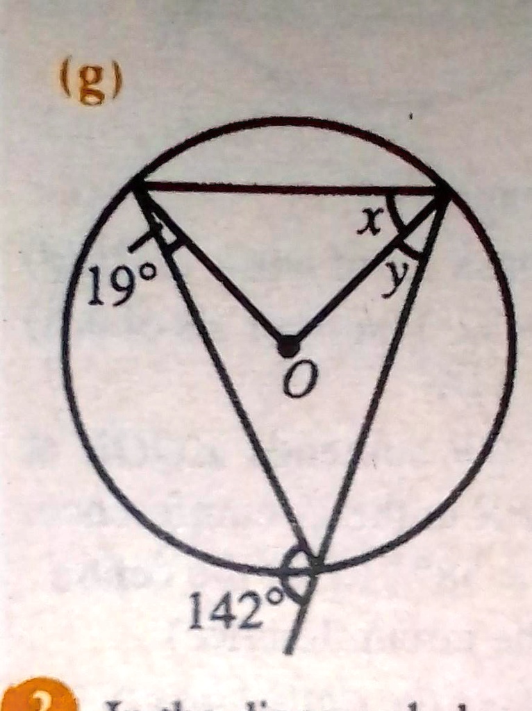 SOLVED: 'Find the size of the angles marked by letters in the following diagram. 1429 () 190'
