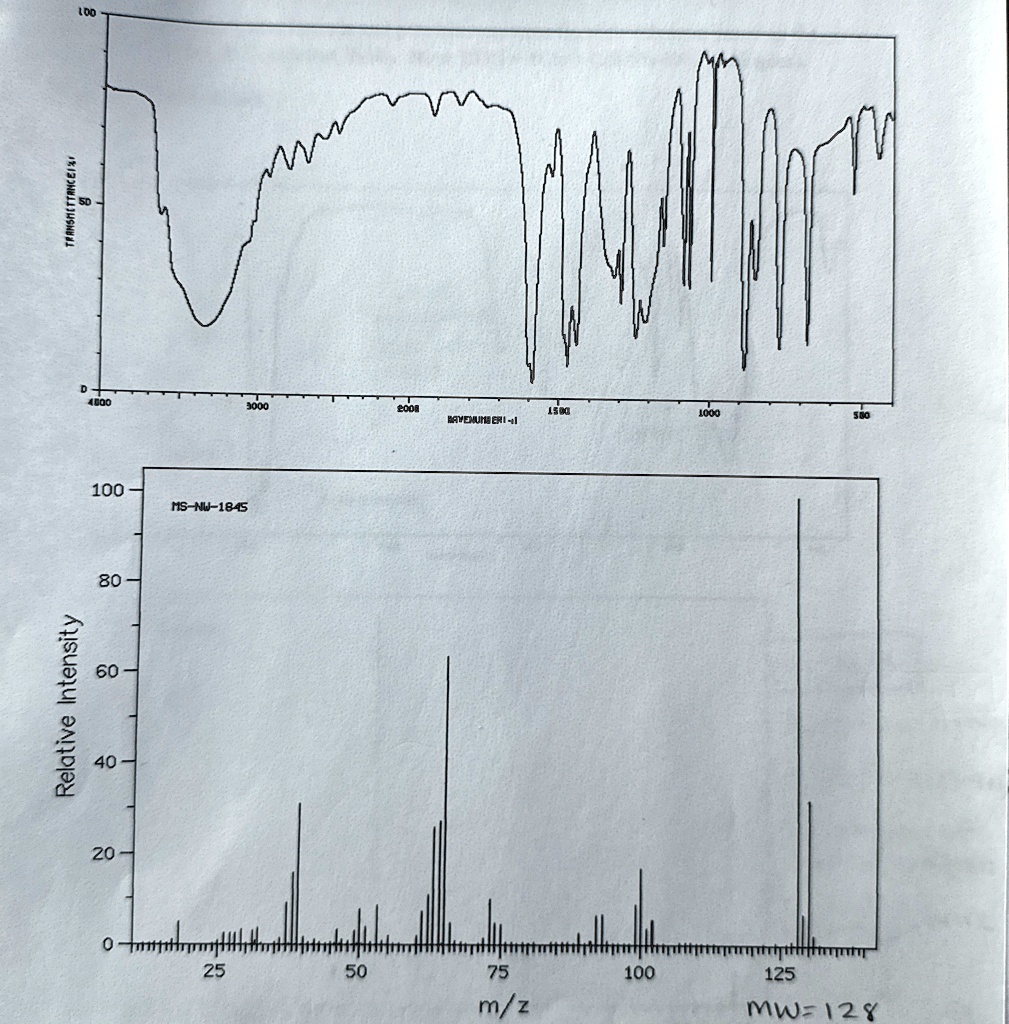 determine the molecular formula in possible structures for each unknown ...