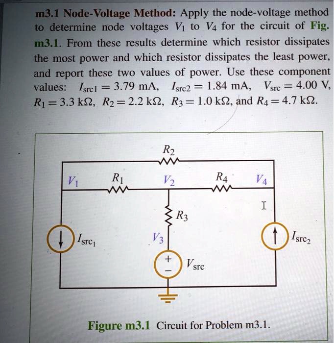SOLVED: Circuit Analysis and Design: Applying the Node-Voltage Method ... SOLVED: Circuit Analysis and Design: Applying the Node-Voltage Method ...