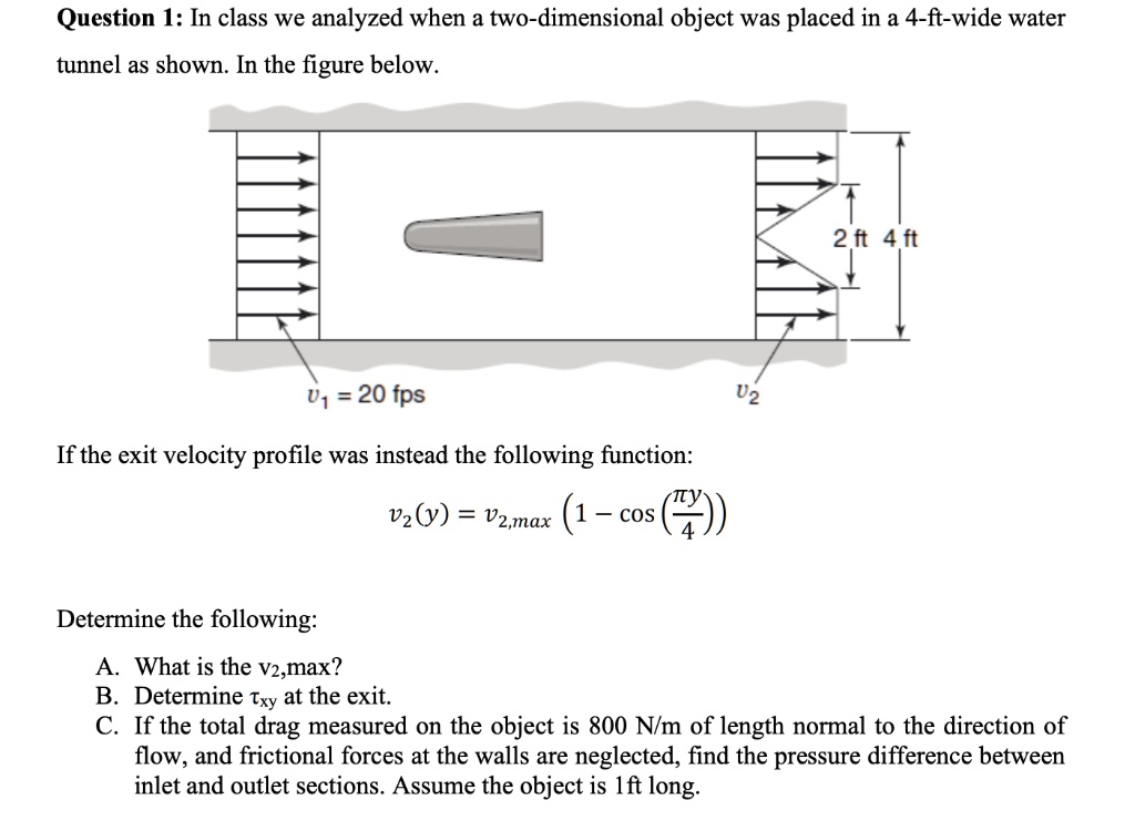 Solved Question 1 In Class We Analyzed When A Two Dimensional Object 2375