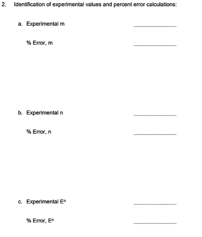VIDEO solution: Identification of experimental values and percent error ... VIDEO solution: Identification of experimental values and percent error ...