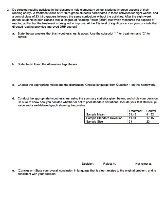 SOLVED: Do directed reading activities in the classroom help elementary ...
