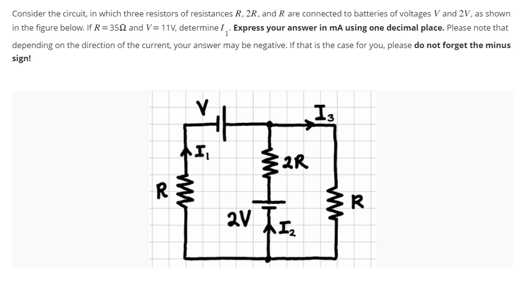 SOLVED: Consider the circuit,in which three resistors of resistances R ...