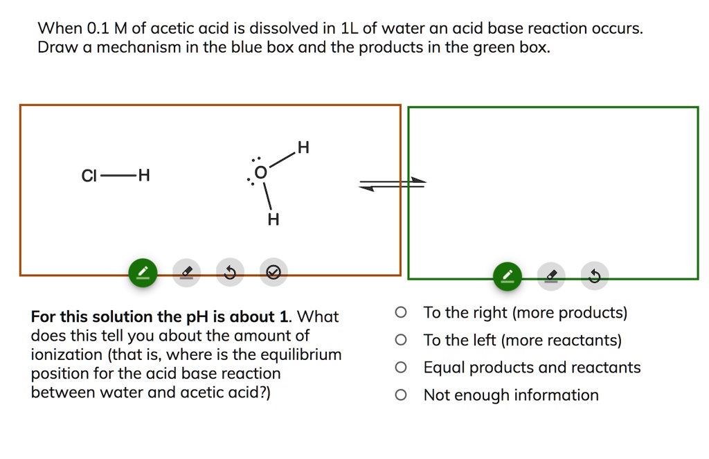 when 01 m of acetic acid is dissolved in 1l of water an acid base ...