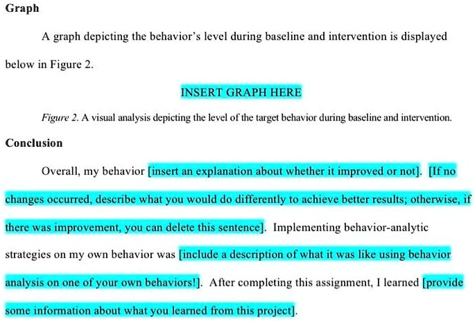 create a graph using behavior procrastination it should be a visual ...