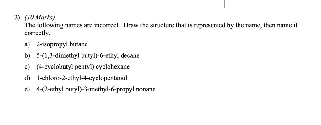 Structure Of Isopropyl Butane