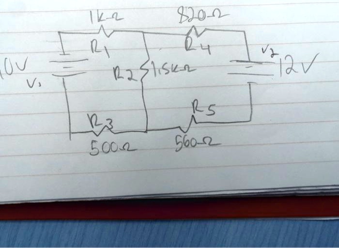 Solved Using Superposition Find The Voltage Drop Across R2