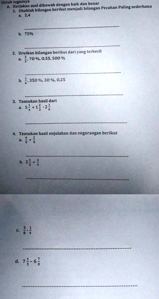 SOLVED: mahon bantuannya terima kasih JJwzuk zugasnya Kerjakin soal ... SOLVED: mahon bantuannya terima kasih JJwzuk zugasnya Kerjakin soal ...