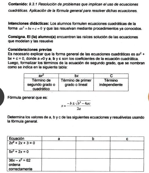 SOLVED: me pueden ayudar por favor con las respuestas y el procedimiento Contonido: 9.31 ...