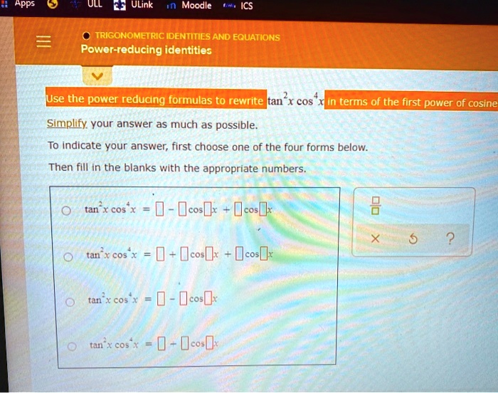 Apps ULL ULink Moodle ICS TRIGONOMETRIC IDENTITIES AND EQUATIONS Power ...