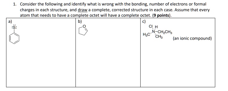 SOLVED:Consider the following and identify what is wrong with the ...