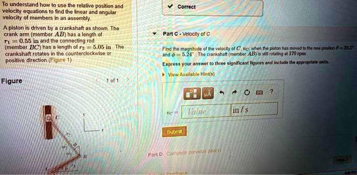 SOLVED: To understand how to use the relative position and velocity ...