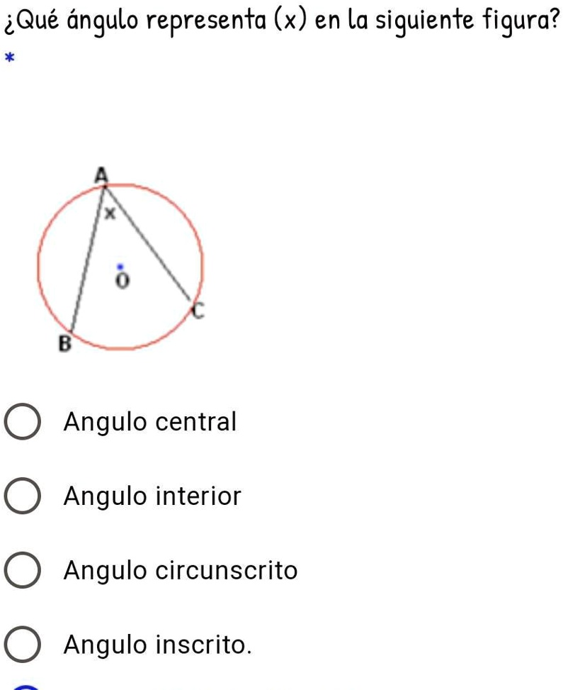 SOLVED: ayuda porfa doy corona :) ;Qué ángulo representa (x) en la ... SOLVED: ayuda porfa doy corona :) ;Qué ángulo representa (x) en la ...