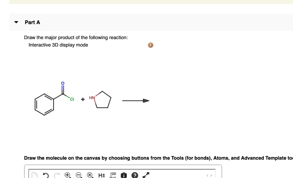 SOLVED: Part A Draw the major product of the following reaction ...