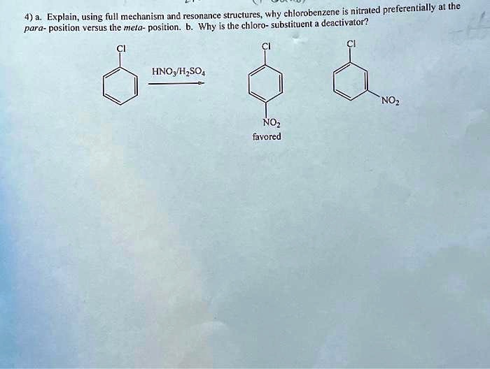 SOLVED: 4) In organic chemistry, it is important to understand why ...