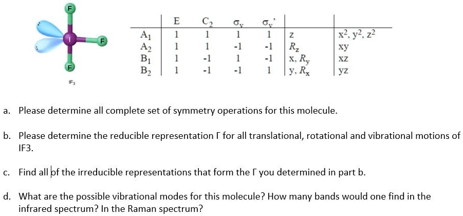SOLVED:1y. 2 Rz Ry 3 y. Rx 8 Bz Please determine all complete set of ...