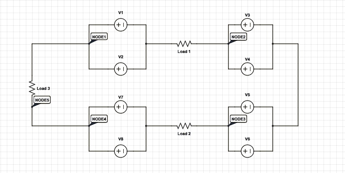 SOLVED: Given this diagram: Assume the following: V1 = V2 = V7 = V8 ...