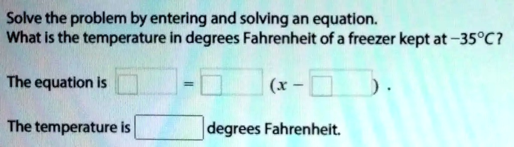SOLVED: Solve the problem by entering and solving an equation: What is ...