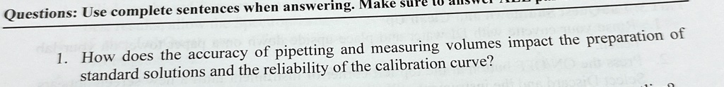 Questions: Use complete sentences when answering. Make sure 1. How does ...