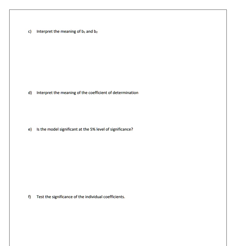 SOLVED: Interpret the meaning of bi and bz Interpret the meaning of the ...