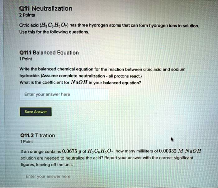 011 neutralization 2 points citric acid hsco hsov has three...