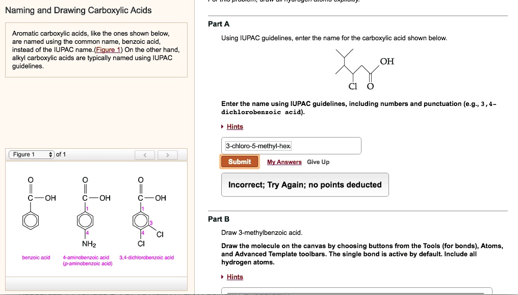 Naming and Drawing Carboxylic Acids Aromatic carboxylic acids, like the ...