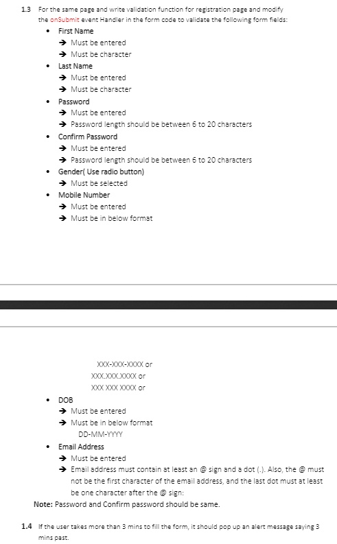 Video Solution 1 3 The Onsubmit Event Handler In The Form Code Is Used To Validate The