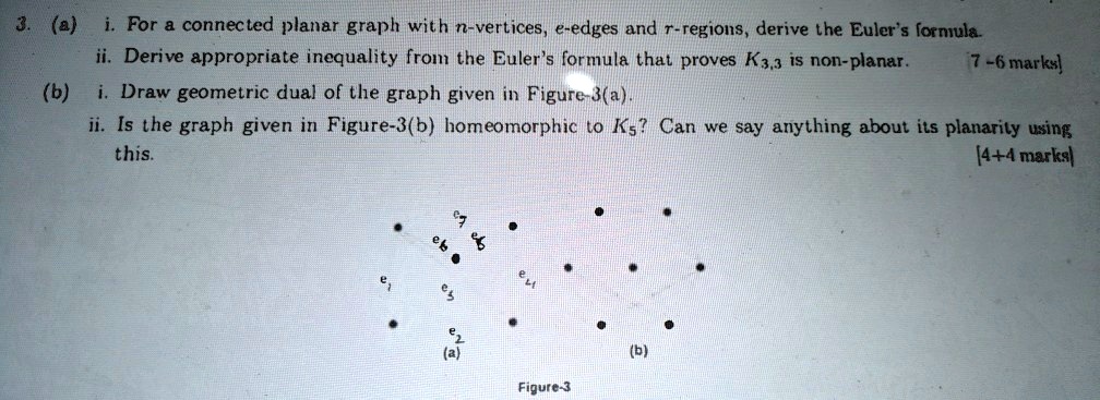 A I For Connected Planar Graph With N Vertices E Edges And T Regions 0469