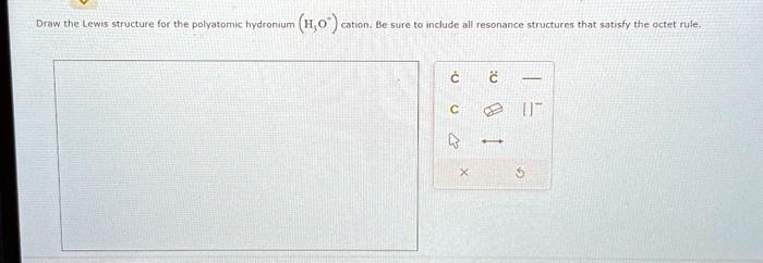 Hydronium Cation Lewis Structure