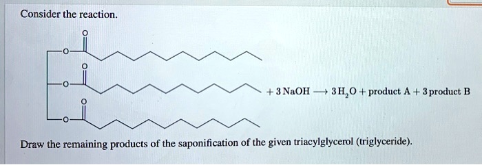 SOLVED: Consider the reaction_ 3 NaOH 31,0 product A 3 product B Draw ...