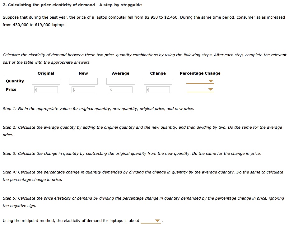 SOLVED: Please help with the following question 2.Calculating the price ... SOLVED: Please help with the following question 2.Calculating the price ...