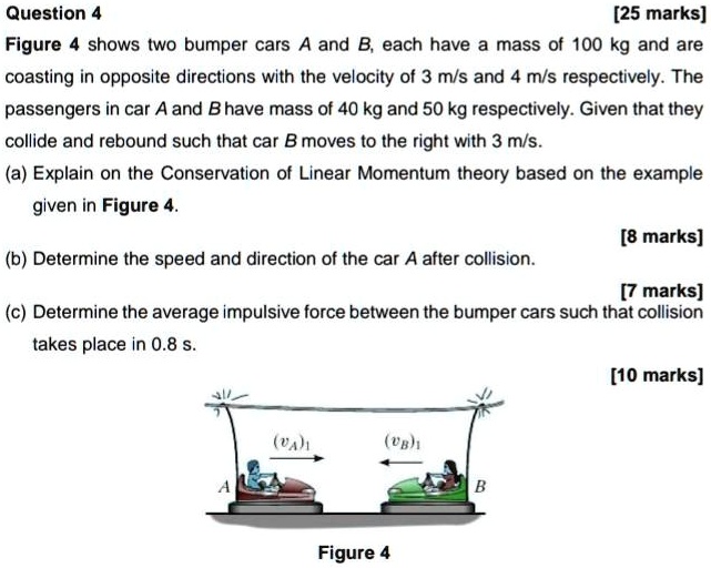 SOLVED: Questions a, b, and c Question 4 [25 marks]: Figure shows two ...