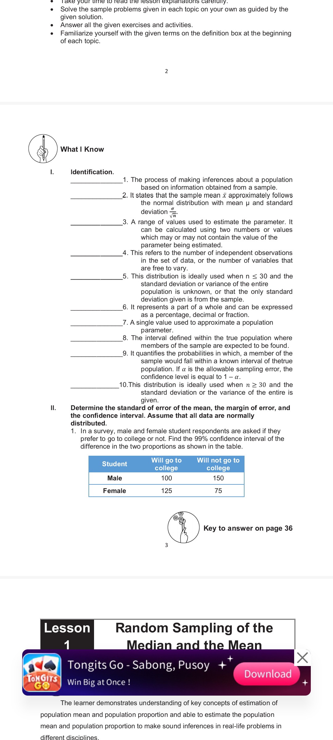 - Solve the sample problems given in each topic on your own as guided ...