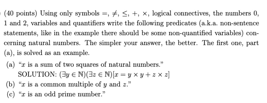 Solved 40 Points Using Only Symbols