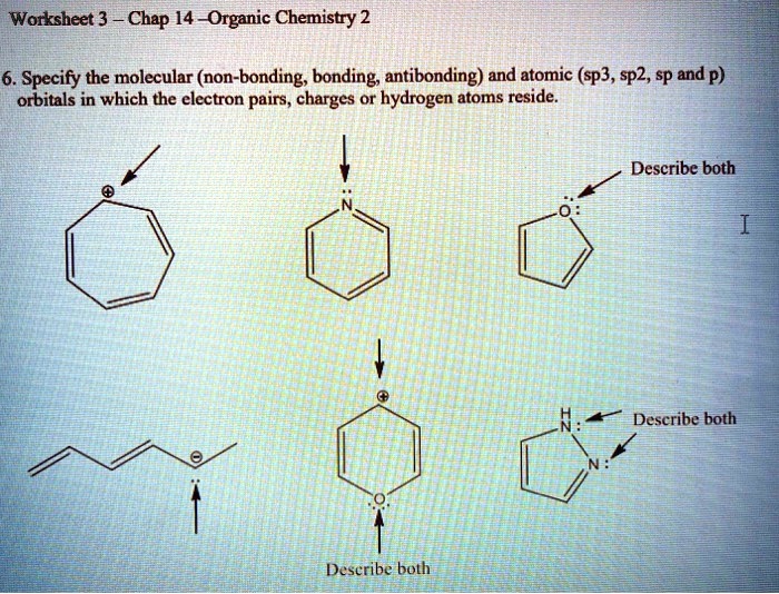 Worksheet 3 - Chap 14 -Organic Chemistry 2 6. Specify the molecular ...