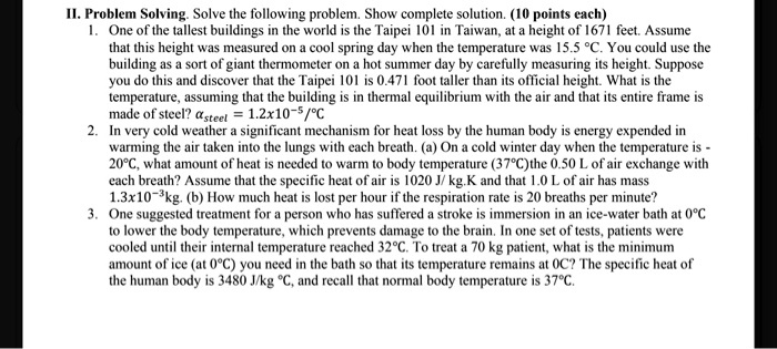 Text Ii Problem Solving Solve The Following Problem Show Complete Solution 10 Points Each 2825