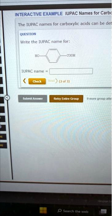 INTERACTIVE EXAMPLE IUPAC Names for Carbo The IUPAC names for ...