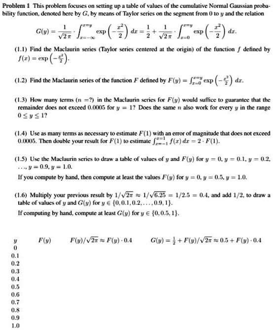SOLVED: Texts: Help me out! Problem 1: This problem focuses on setting ...
