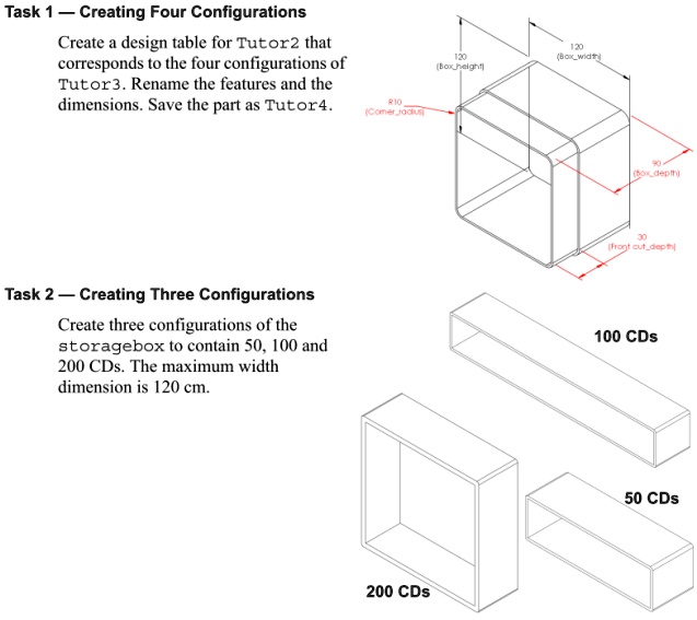 SOLVED: SolidWorks Storage Box: A Walkthrough Guide for Creating the ...