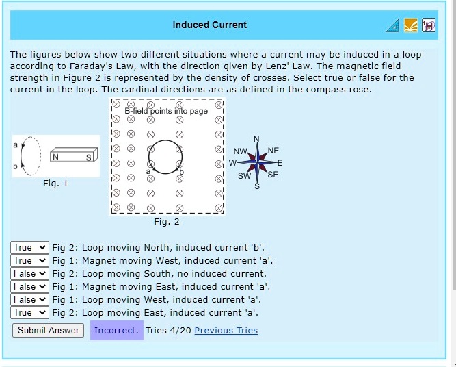 SOLVED: Induced Current The figures below show two different situations ...