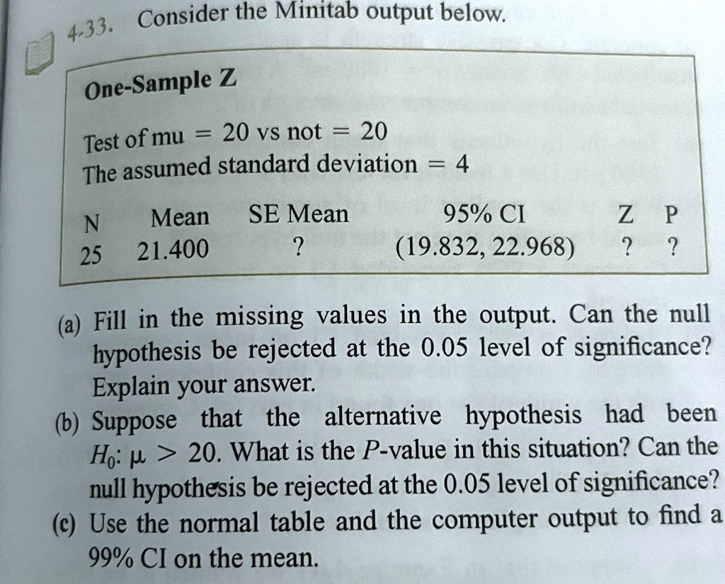 SOLVED: Then for part a Three tests: test 1 the Standard Rejection Rule ...