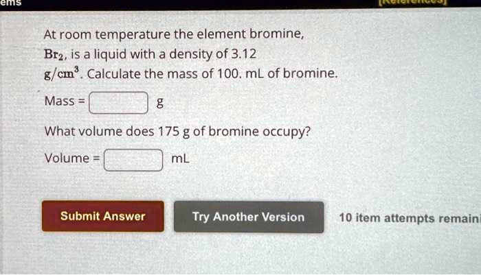 Bromine At Room Temperature