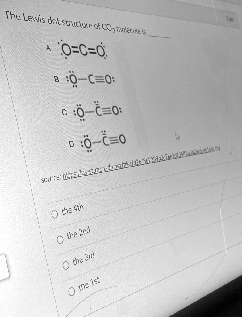 Lewis Dot Structure For Co2 Molecule